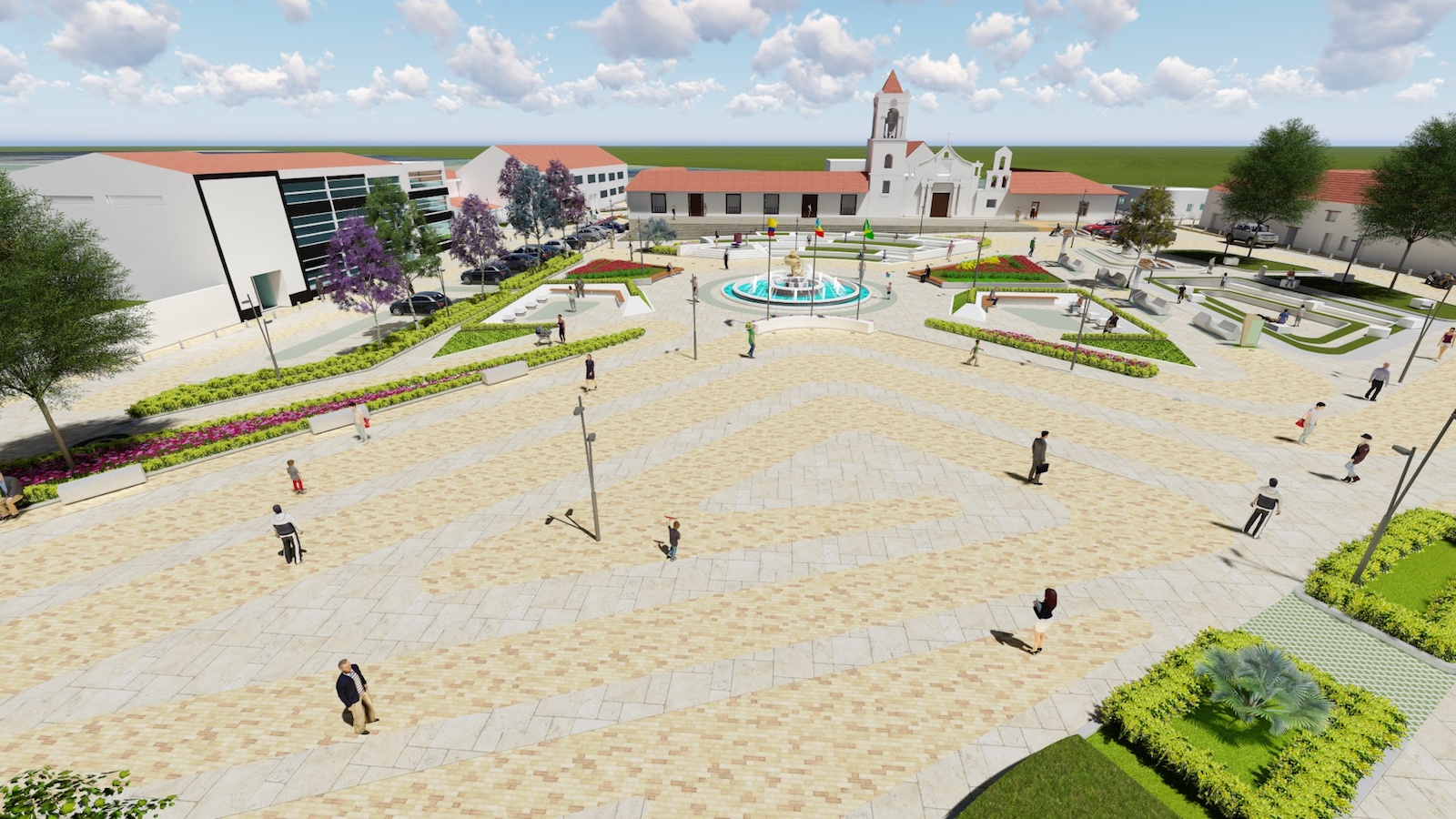 Parque Principal – Gachancipá – Construtev